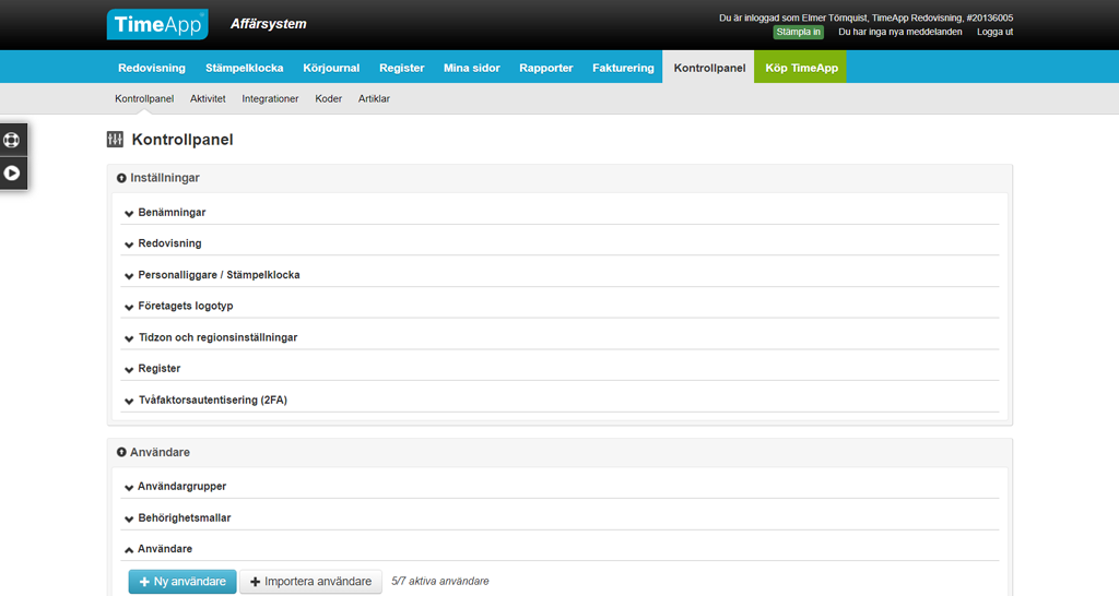 Full kontroll från tidrapport till fakturering | TimeApp