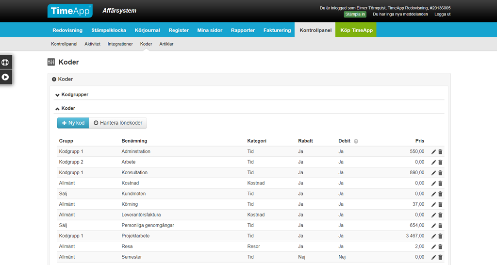 Full kontroll från tidrapport till fakturering | TimeApp